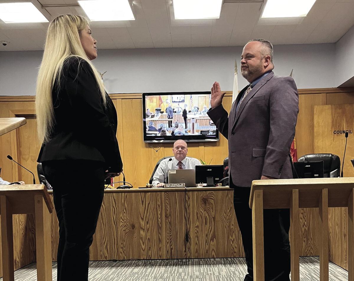 Dennison sworn in as West Warwick's Ward 5 town council member | Kent ...