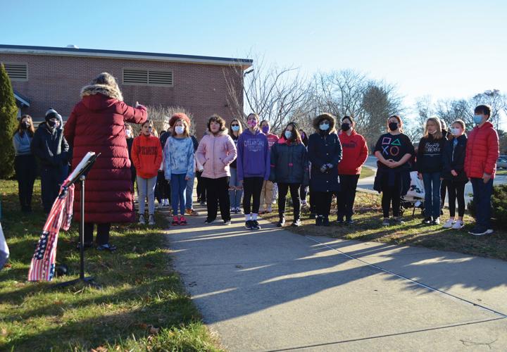 Ceremony held at ASFMS to dedicate display honoring those who served ...