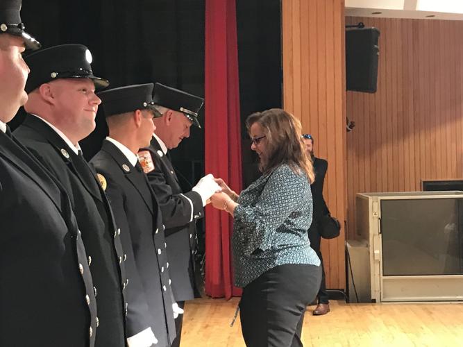 Central Coventry Fire District swears in 10 new firefighters | Coventry ...