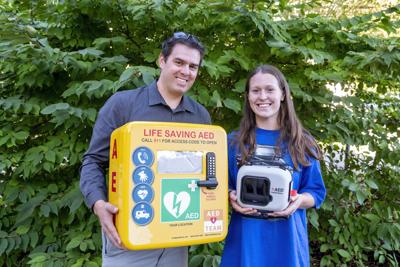 Local student’s project helps bring AED to Curtis Corner | Narragansett ...