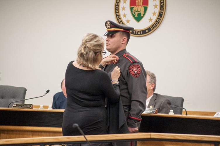 Two new officers sworn into Coventry Police Department | Coventry ...