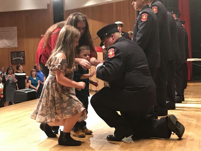 Central Coventry Fire District swears in 10 new firefighters | Coventry ...