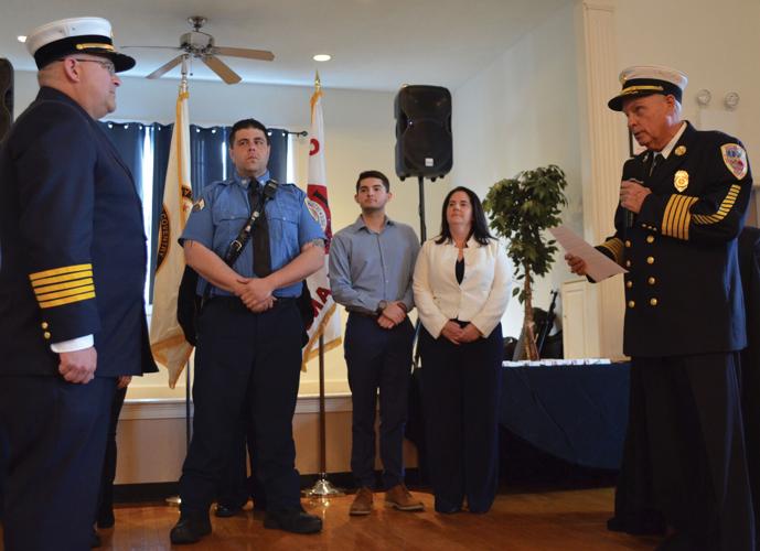 Swearing-in, promotional ceremony held for firefighters in Coventry ...
