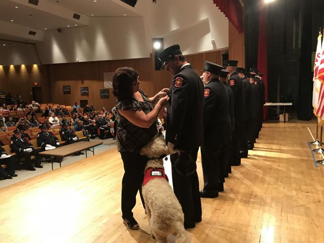 Central Coventry Fire District swears in 10 new firefighters | Coventry ...