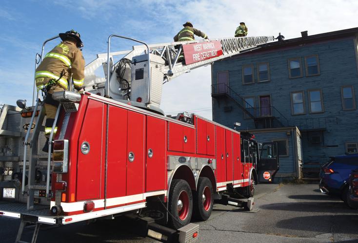 WWFD practices ventilation techniques on former Times building | Kent ...