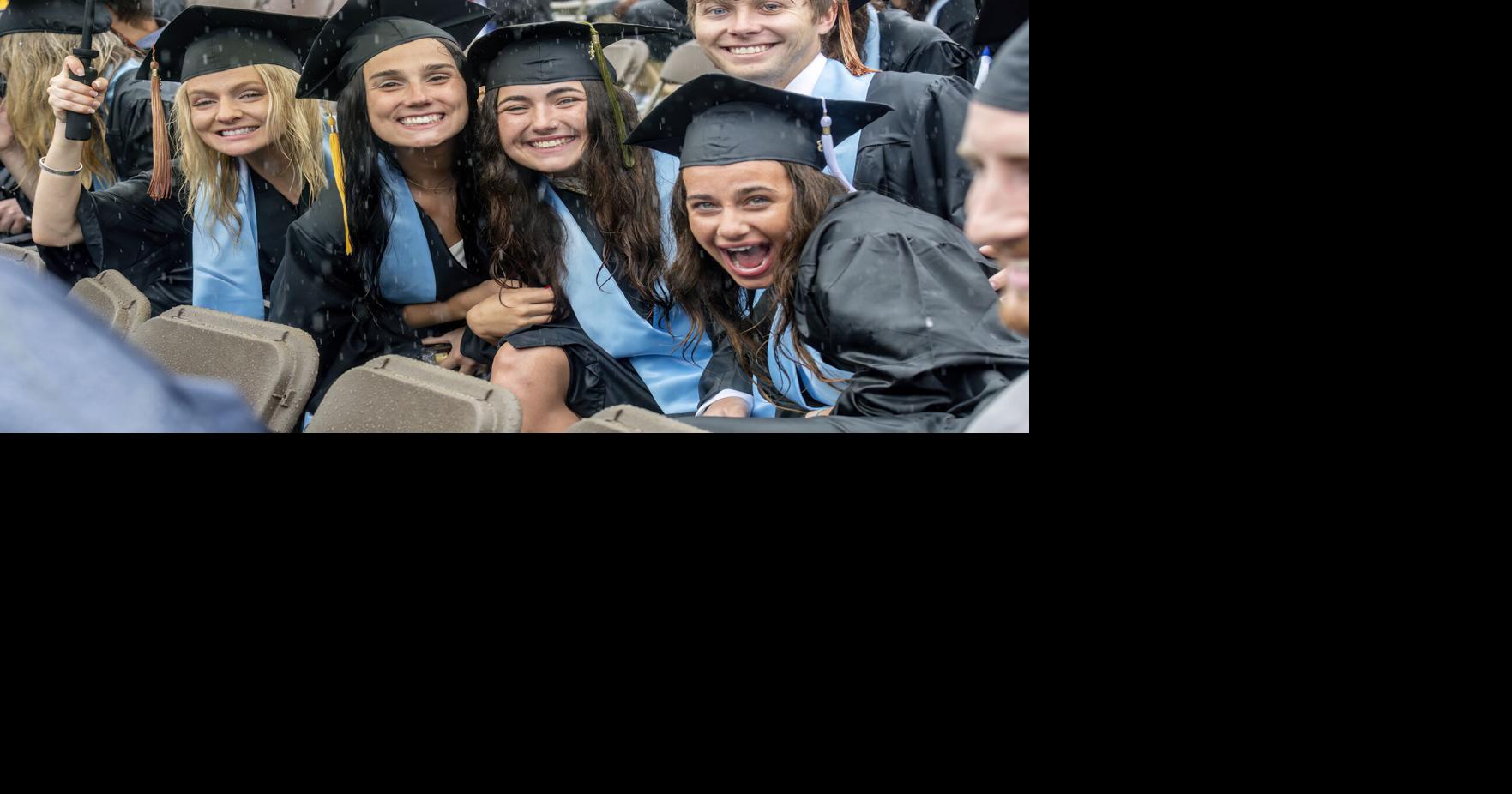 URI celebrates class of 2023 with rain-soaked commencement | East ...