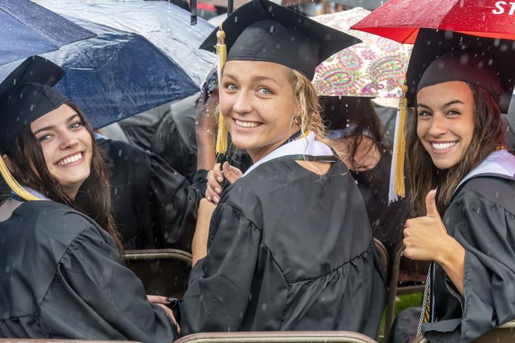 URI celebrates class of 2023 with rain-soaked commencement | East ...