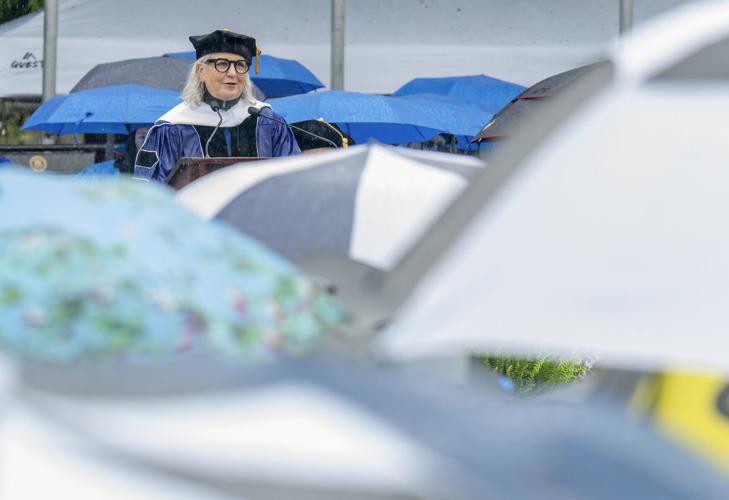 URI celebrates class of 2023 with rain-soaked commencement | East ...