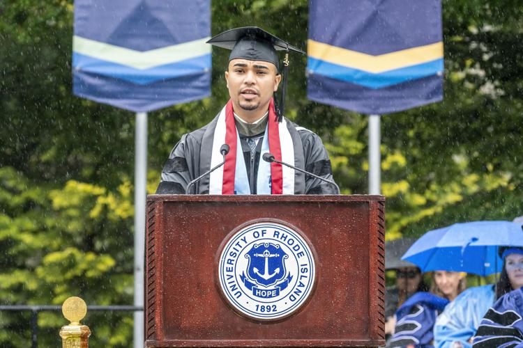 URI celebrates class of 2023 with rain-soaked commencement | East ...