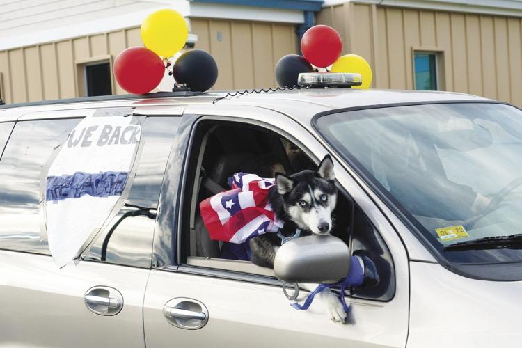 Rolling parade in Coventry shows support for local police | Kent County ...
