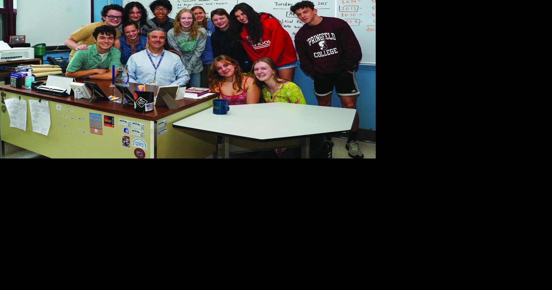 South Kingstown High School’s Brandon Pearce named RI Civic Education Teacher of the Year ...