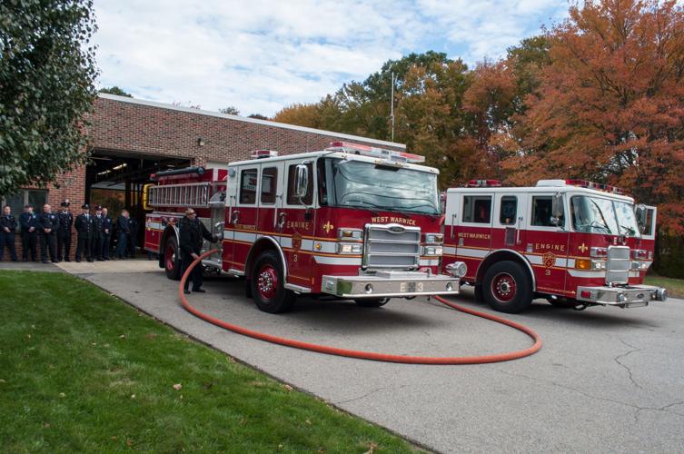 West Warwick Fire Department dedicates new engine | Kent County Daily ...