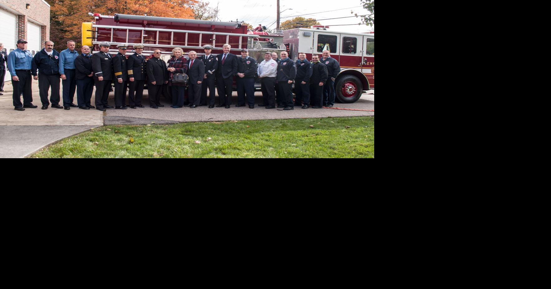 West Warwick Fire Department dedicates new engine | Kent County Daily ...