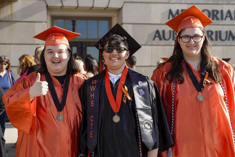 West Warwick High School class of '22 crosses the stage at the Vets ...