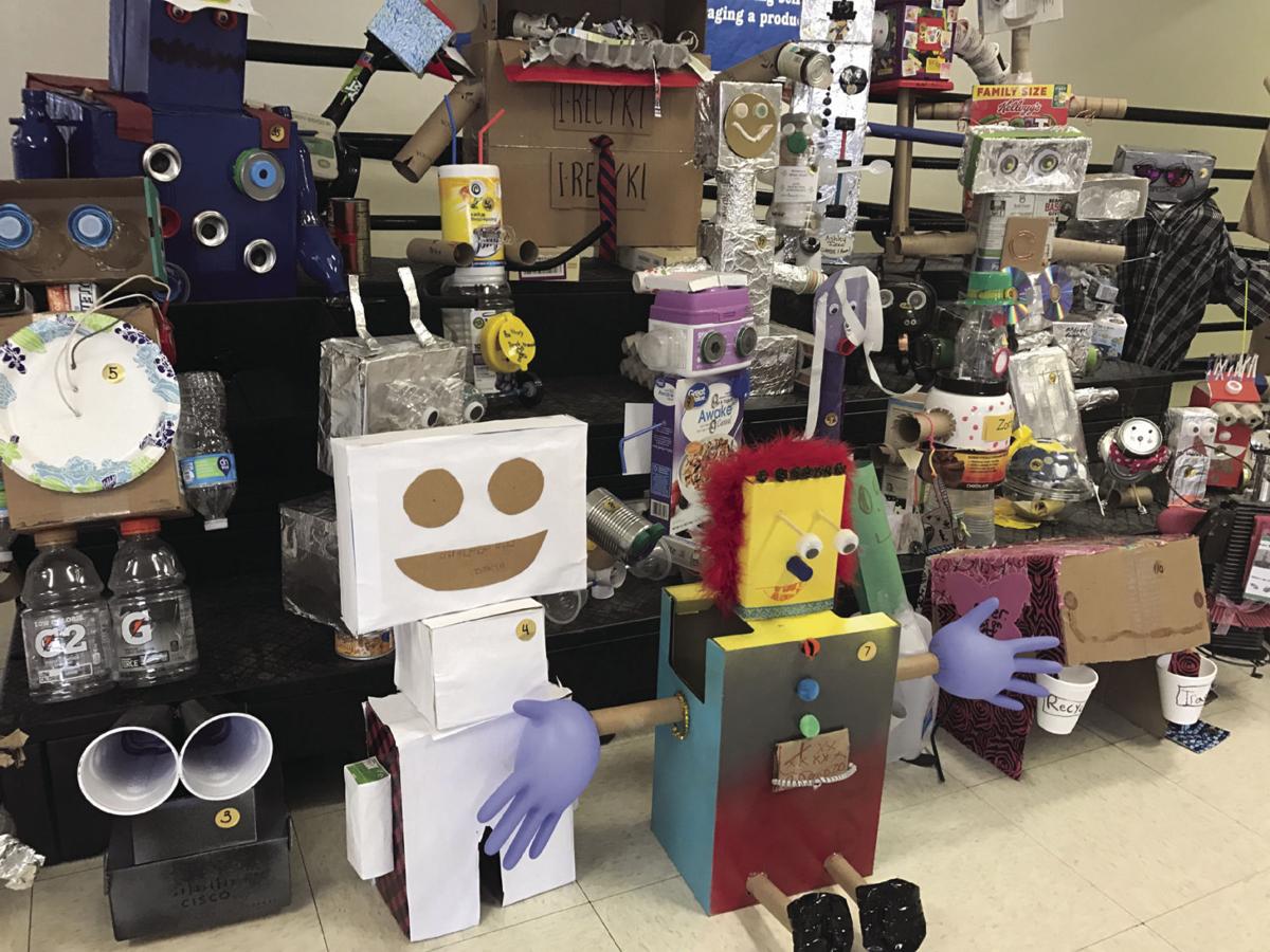 Western Coventry students construct machines from recyclables for Earth ...