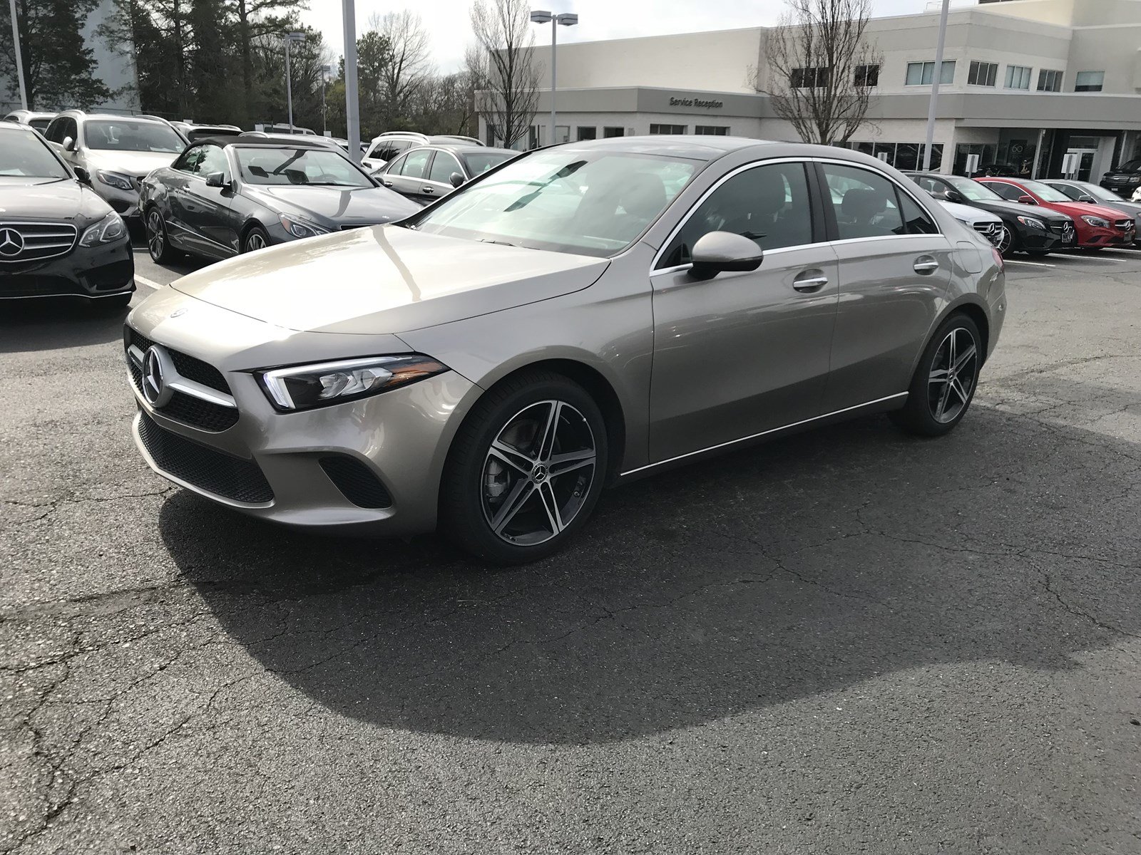 2019 Mojave Silver Metallic Mercedes-Benz A-Class | Sedans | richmond.com