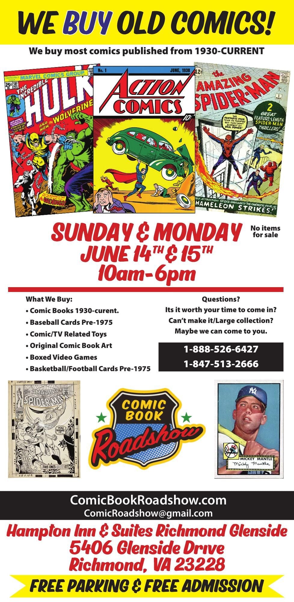 COMIC BOOK ROADSHOW