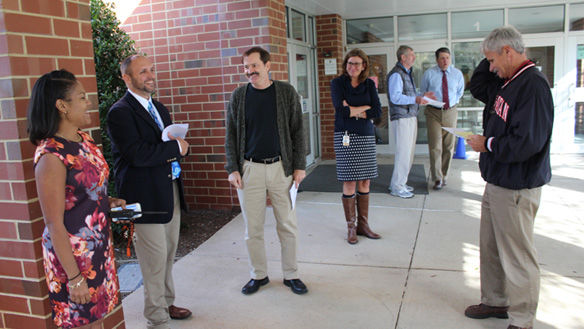 Middle school tour shows modifications