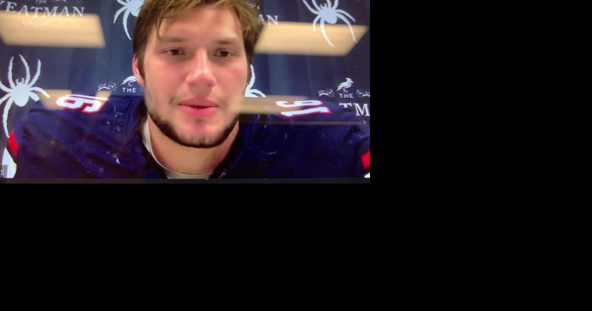 UR QB Kyle Wickersham, on progression of offense