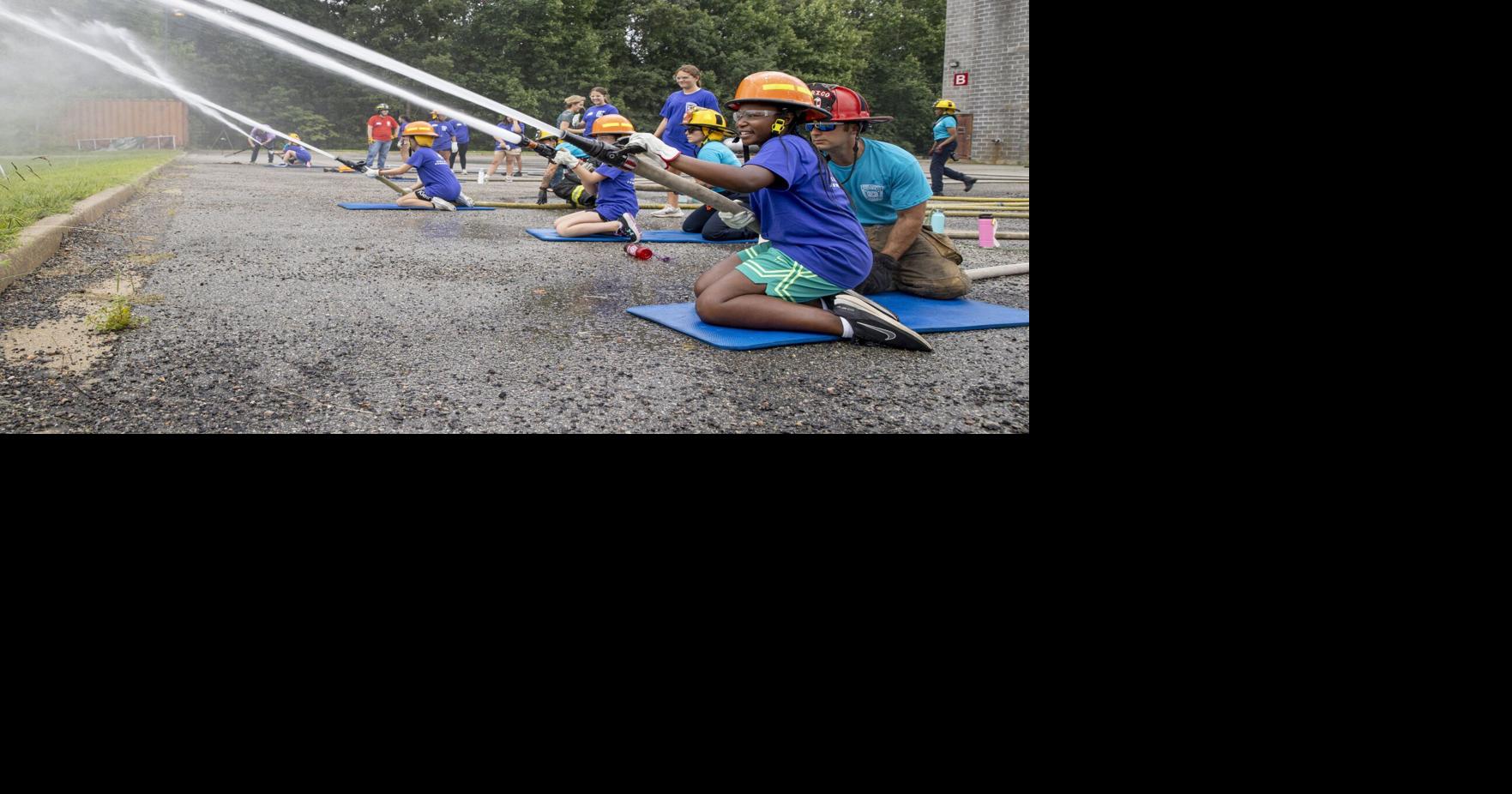 Henrico Fire hosts inaugural 'girls on fire' camp