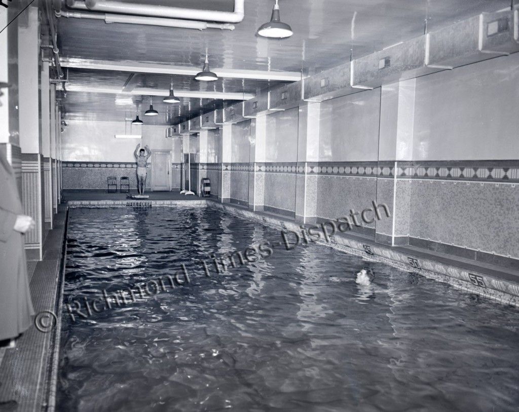 Swimming Pool in the Mosque 1954