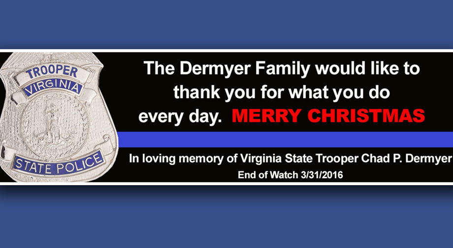 Billboards to honor area law enforcement in memory of slain Virginia ...