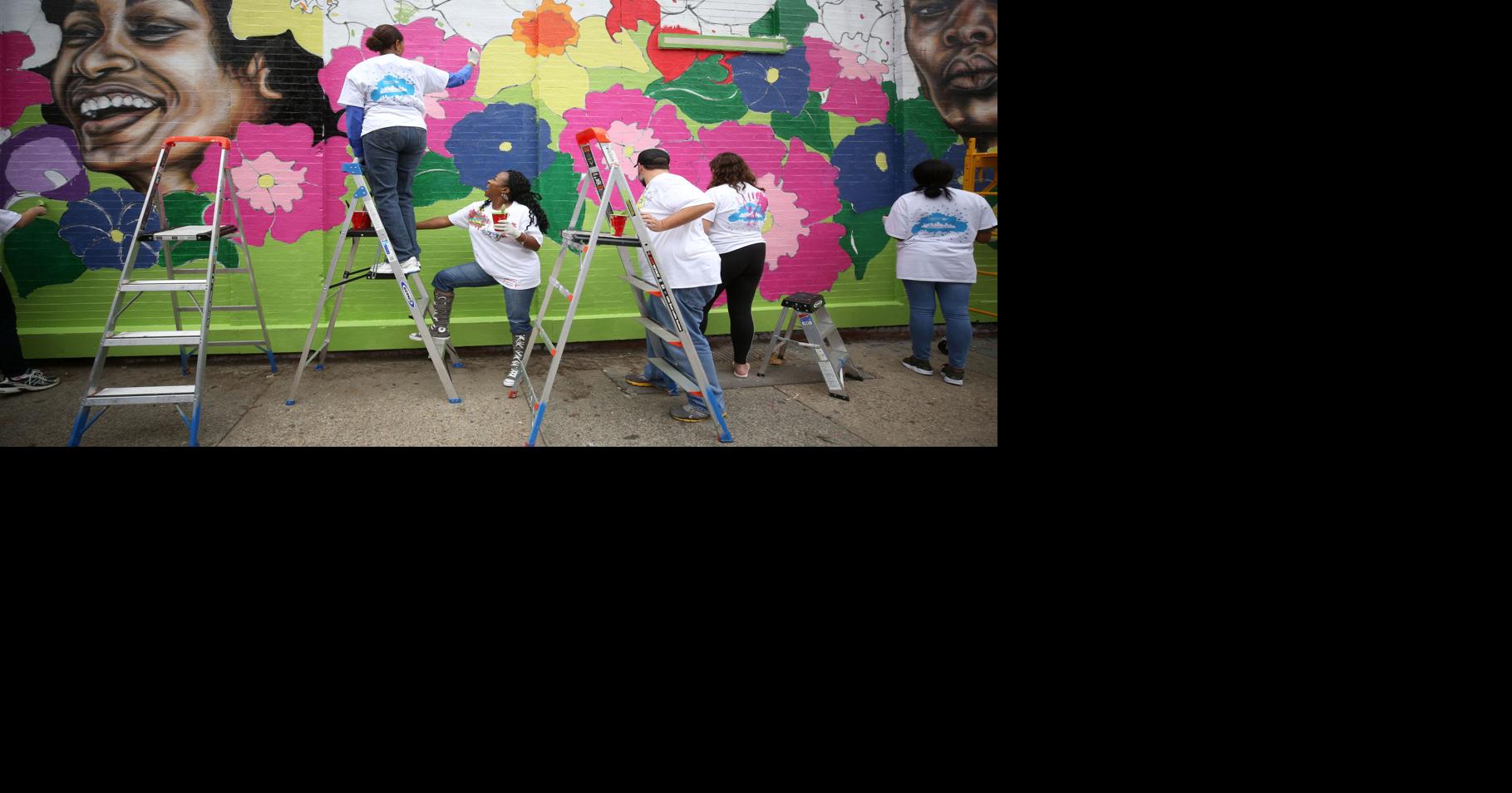 PHOTOS: Girls for a Change mural
