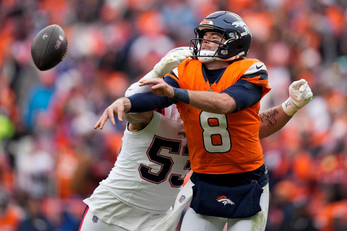 APTOPIX Patriots Broncos Football