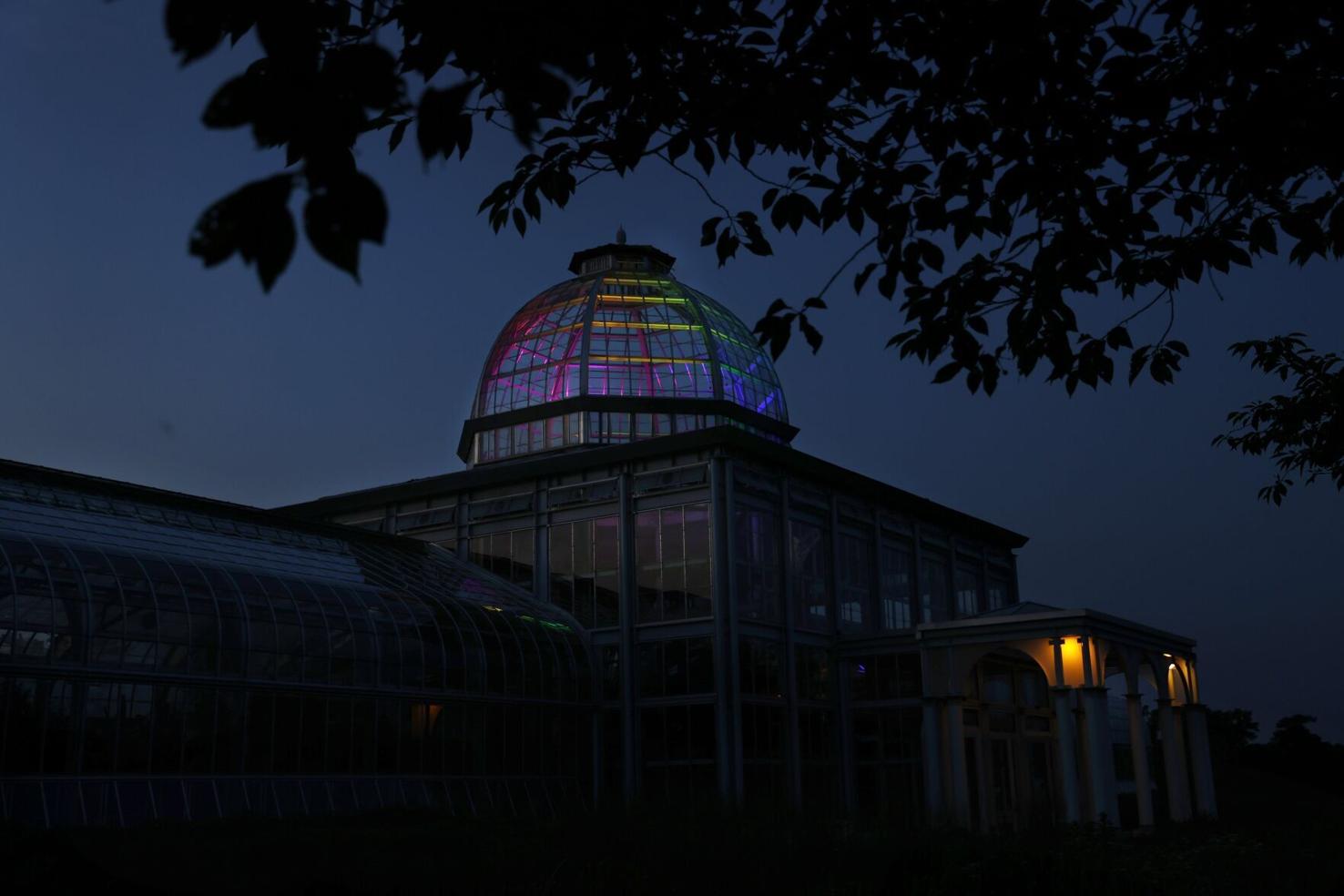 PHOTOS: Lewis Ginter Botanical Garden lights up for Pride Month
