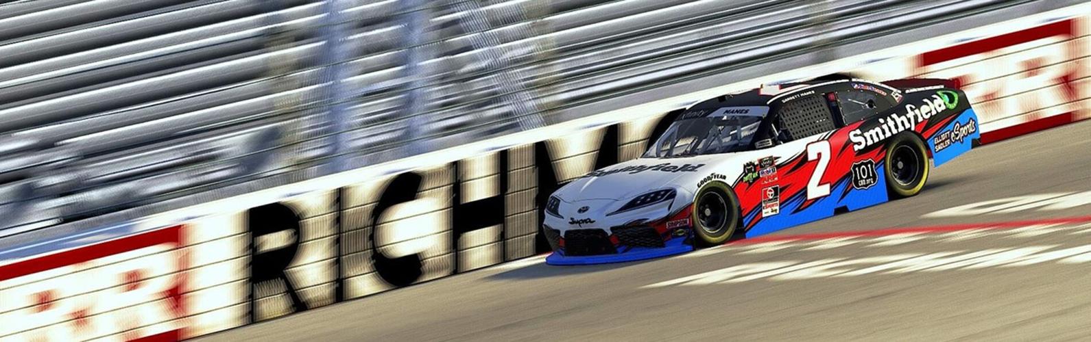 Future Coca Cola iRacing Series driver Garrett Manes talks Richmond win ...