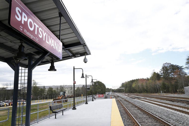 Third track at new Spotsvylvania VRE station expected to open this month