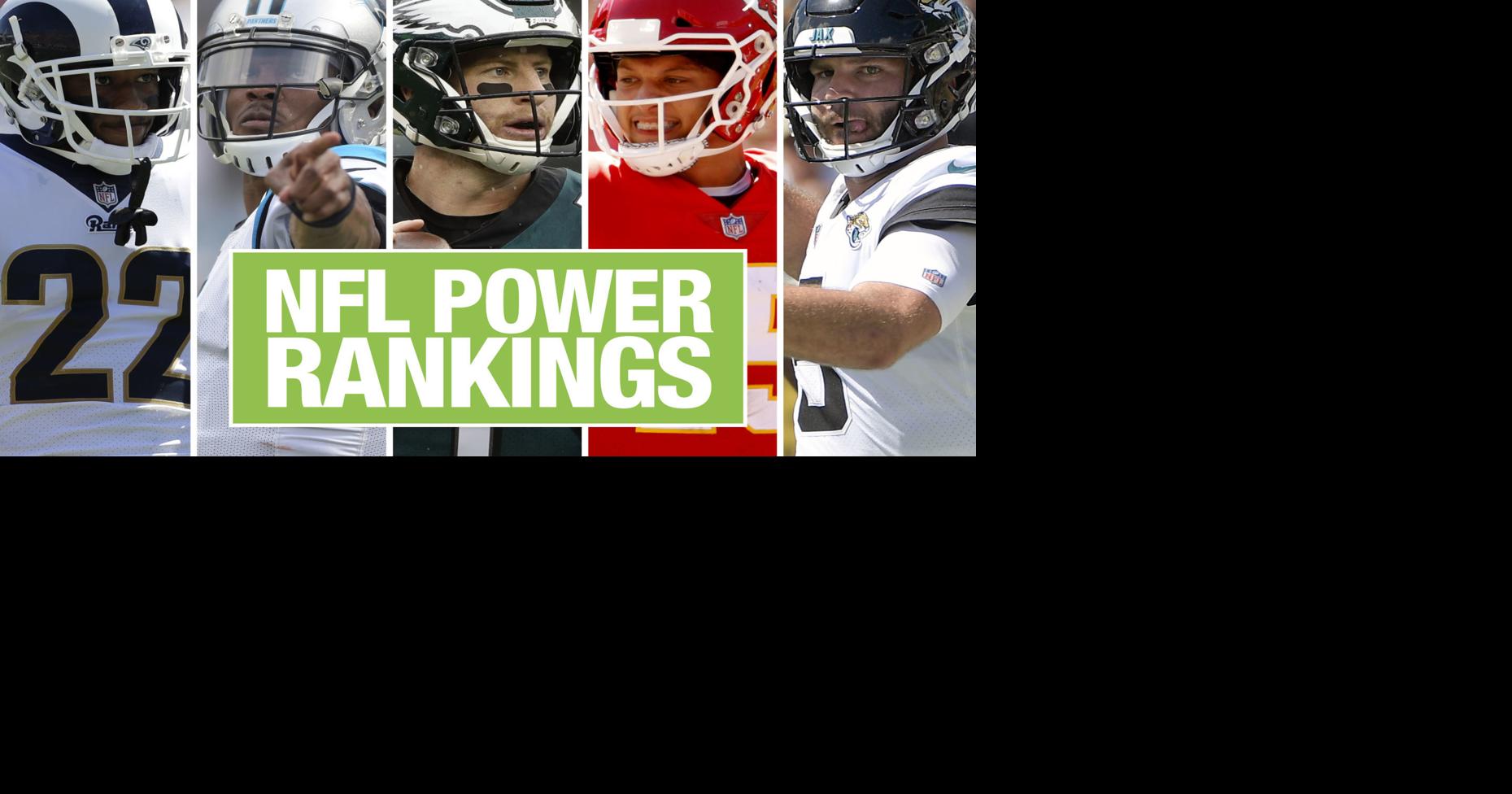 NFL Week 3 power rankings: A lot of movement in this week's top 10