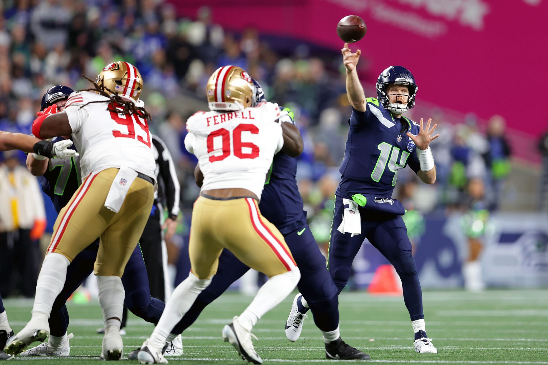 49ers Seahawks Football
