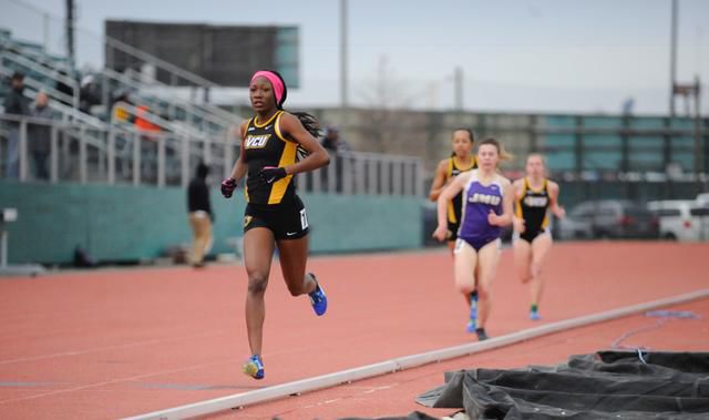 VCU 800-meter runner Nichelle Scott doesn't slow down much