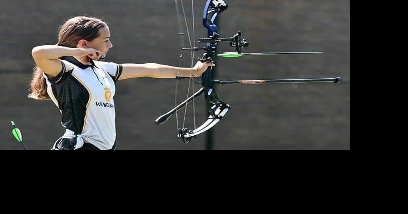Powhatan's Maddie Adams excelling in young archery career