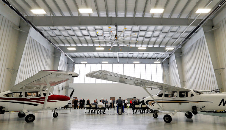 New aviation hanger hailed as a model for regional cooperation