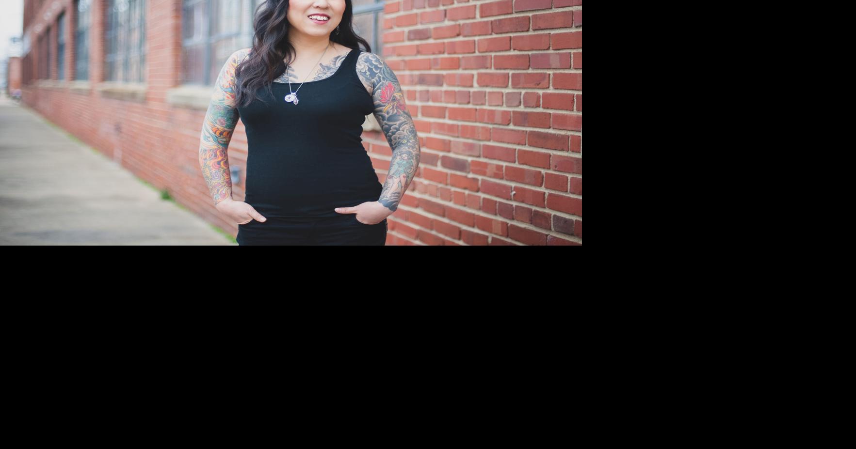 Tattoo artist Amy Black of Amy Black Tattoos