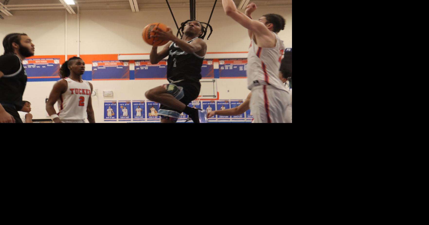 L.C. Bird, Uzochukwu fly past J.R. Tucker