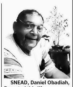 SNEAD, Daniel Obadiah