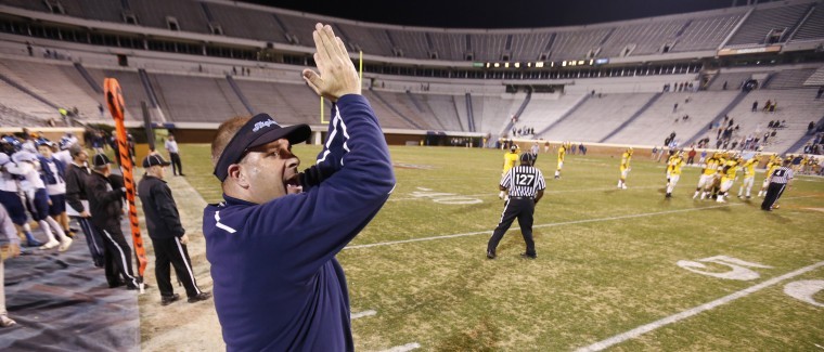 Photos of L.C. Bird football coach David Bedwell
