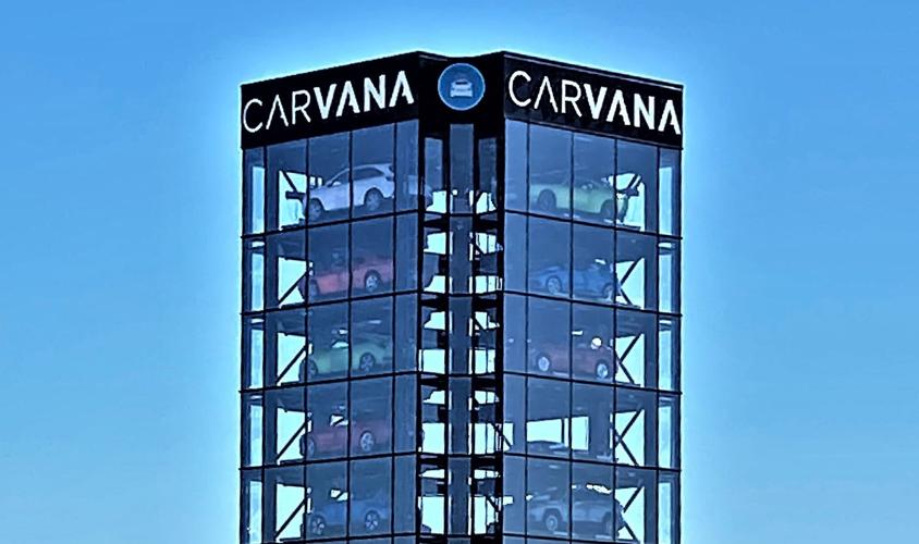 Carvana opens 12-story vehicle-dispensing vending tower in Richmond