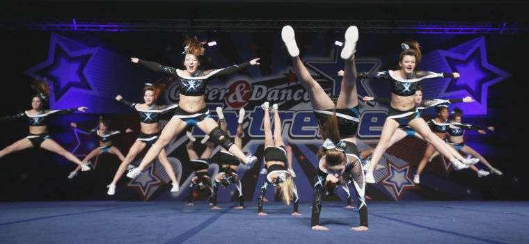 Cheerleading competition draws thousands