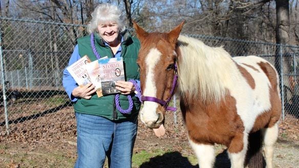 Author Nancy Clarke tells story of a girl and her horse