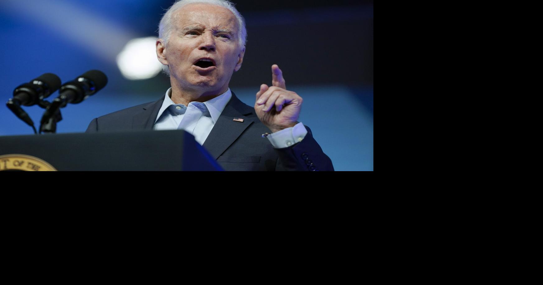 Biden strikes economic populist tone during campaign rally before ...