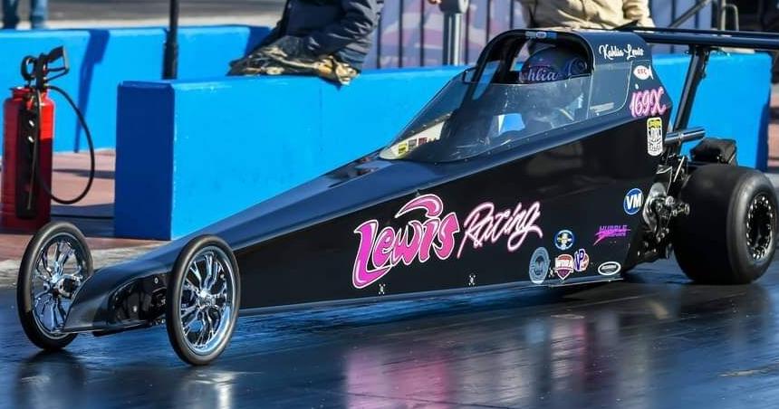 Hanover volleyball standout Lewis is also a drag car racer