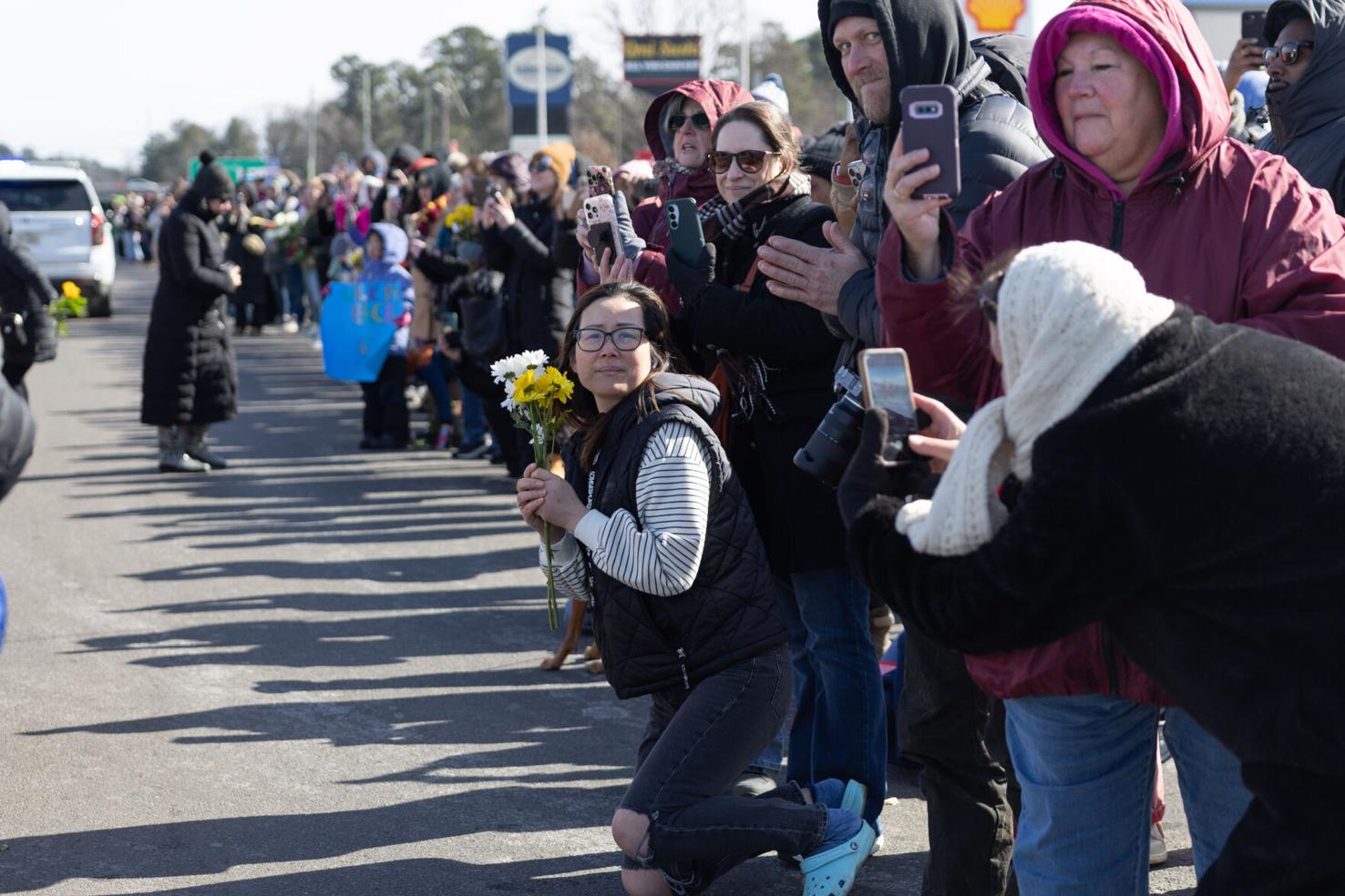 Here is the Walk for Peace monks route in Richmond on Monday