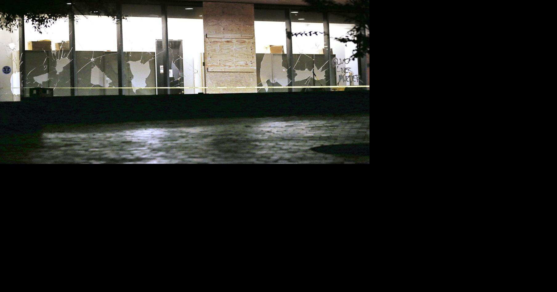 4 charged with rioting as buildings vandalized in Richmond; courthouse ...