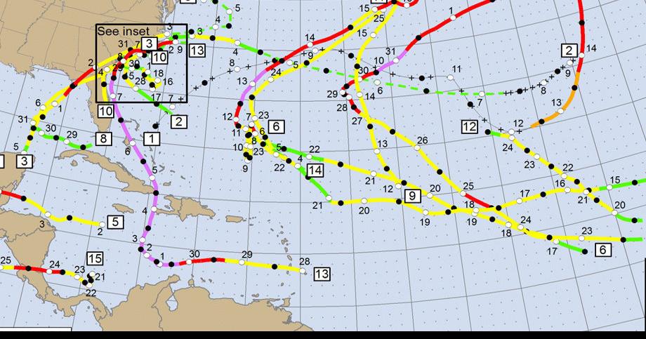Several storms left their mark during 2016 hurricane season