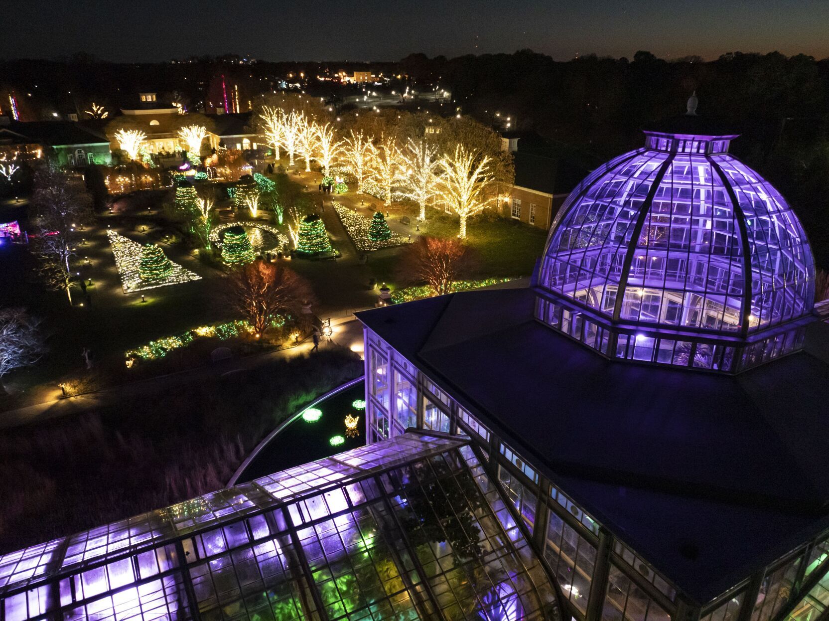 Richmond holiday events GardenFest, RVA Illuminates, Santa