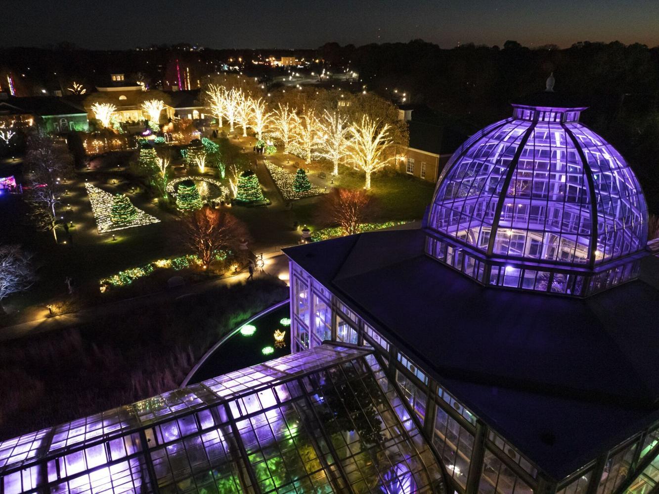 Richmond holiday events GardenFest, RVA Illuminates, Santa